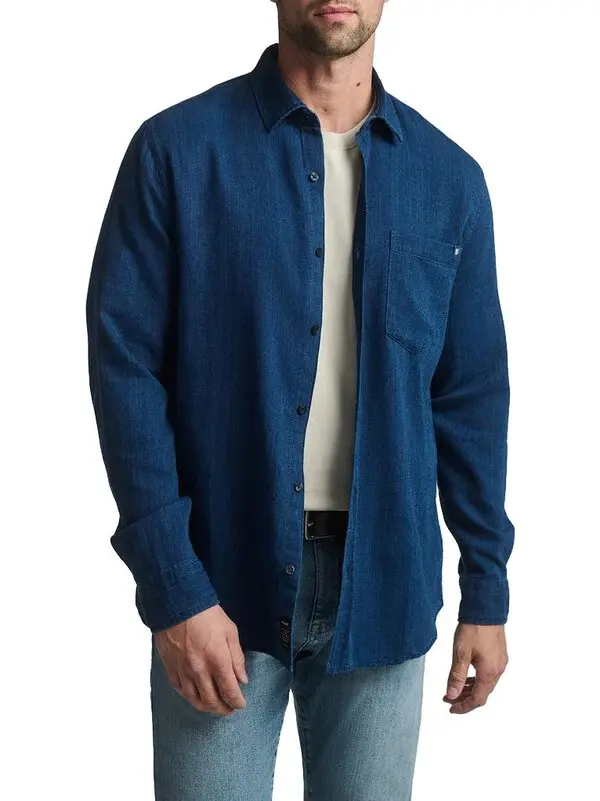 MAVI Button-up Shirt - Indigo