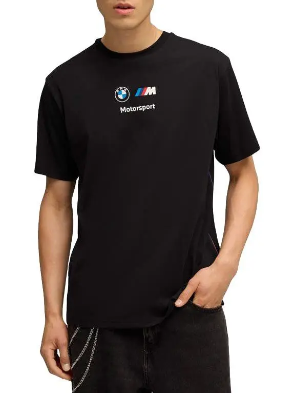 PUMA Bmw M Motorsport Essential Ii Logo Graphic T-shirt - Puma Black