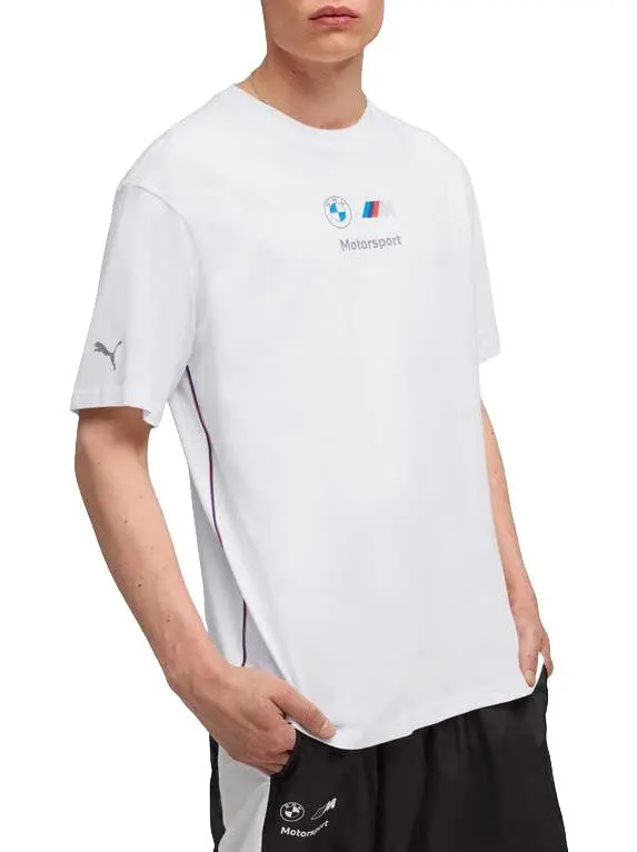 PUMA Bmw M Motorsport Essential Ii Logo Graphic T-shirt - Puma White