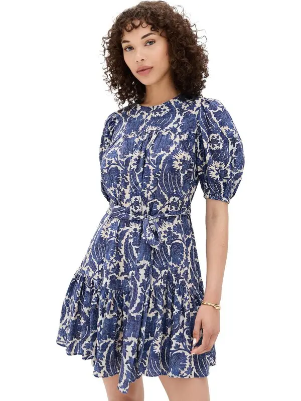Ulla Johnson Rosalie Mini Dress - Ocean