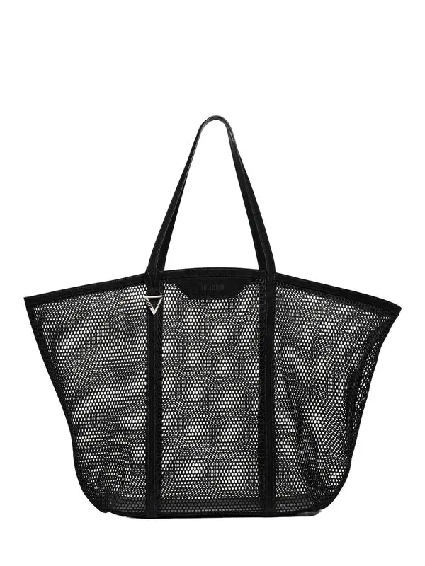 Attico Via Del Mare Tote Bag - Black