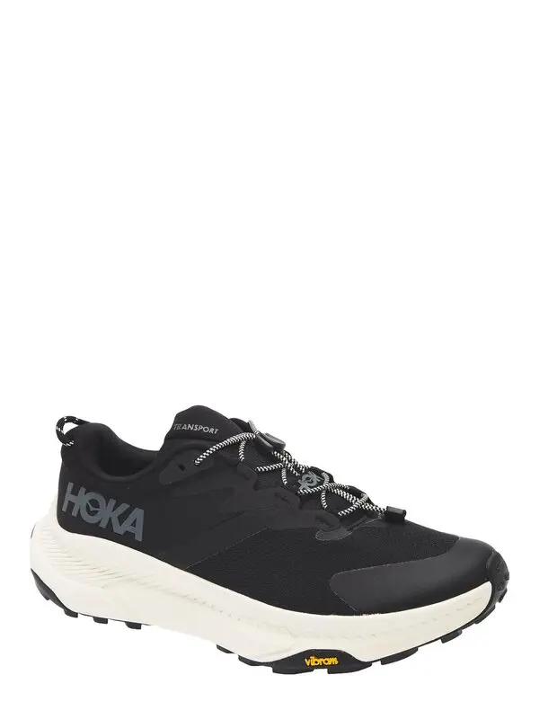 HOKA® Transport Shoe - Black / Alabaster