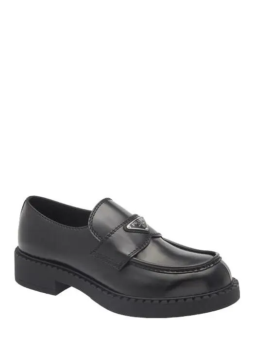 Prada Leather Loafer - Nero