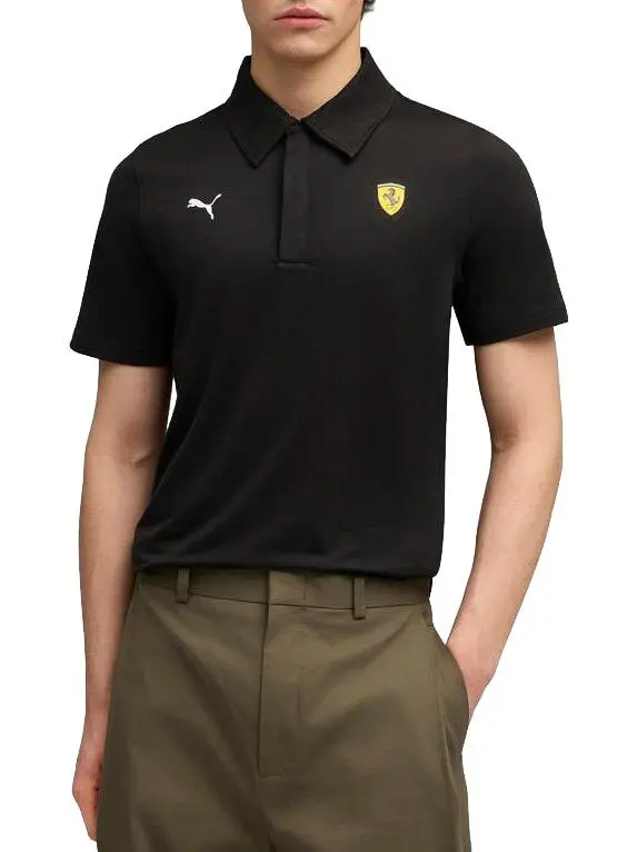 PUMA Scuderia Ferrari Sportswear Logo Polo - Puma Black