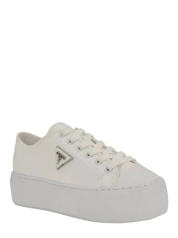 Guess Joezi Platform Sneaker - White