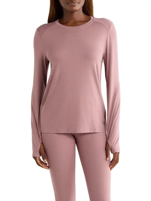 FREE FLY Shade Long Sleeve Top - Fig