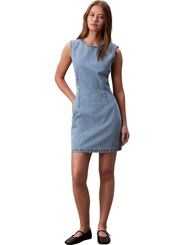 Calvin Klein Denim Mini Dress - Huntington