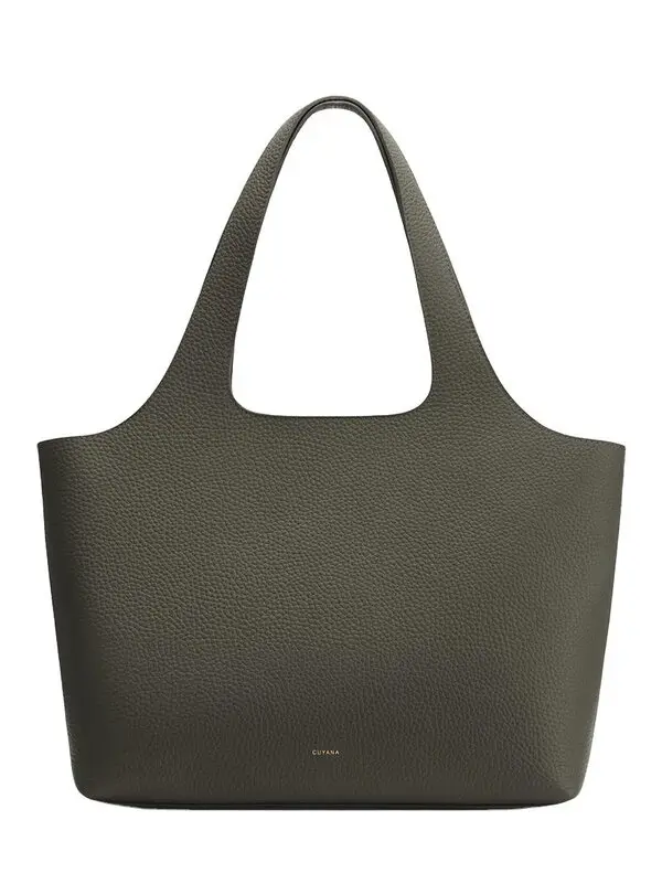 Cuyana System Tote 13-inch - Dark Green