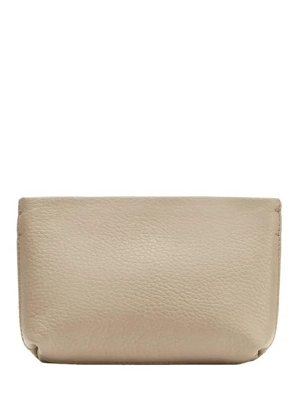 Cuyana Nano Zipper Pouch - Stone