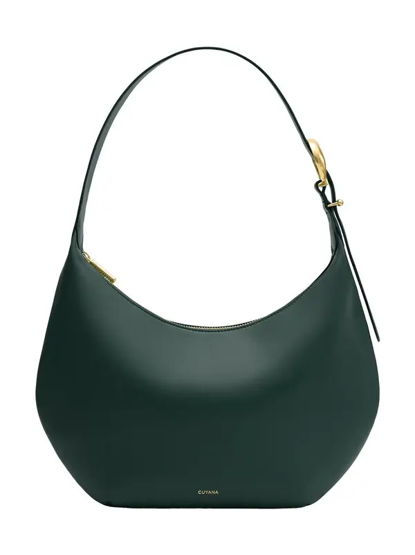 Cuyana Celestia Shoulder Bag - Forest