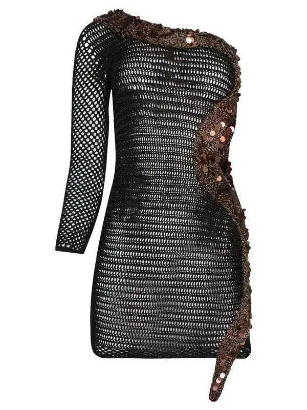ANDREA ALMEIDA Amira Mini Dress - Black