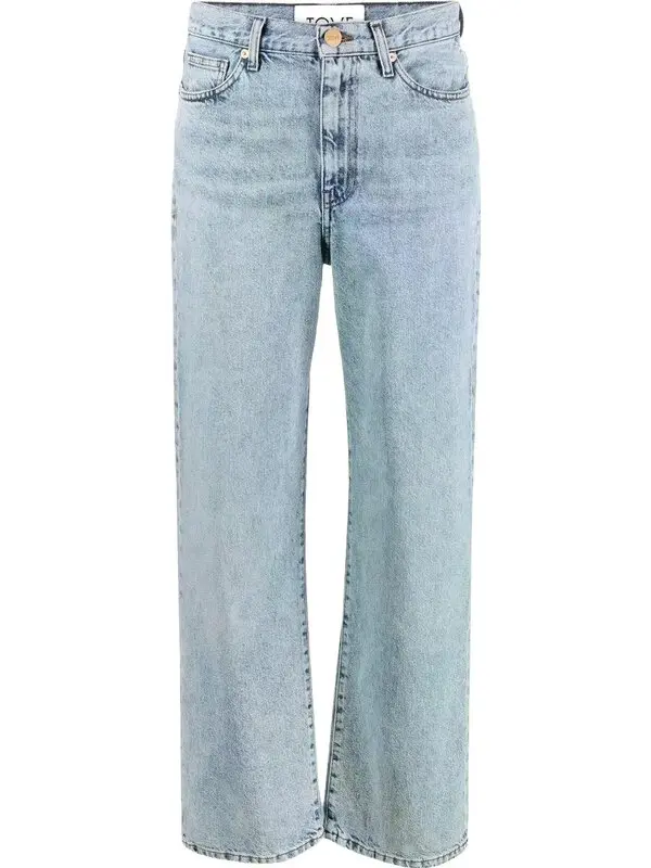 Tove Sofie Straight-leg Boyfriend Jeans - Blue
