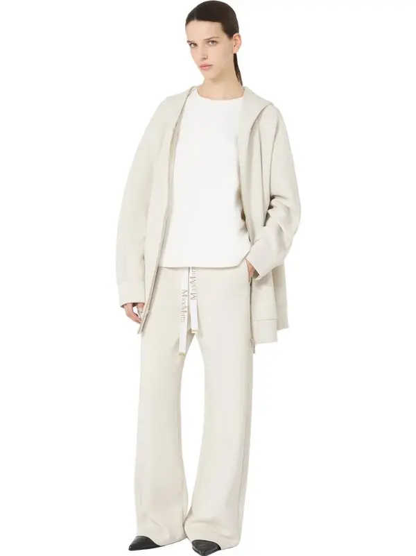 Max Mara Cotton Jersey Sweatshirt - Ivory
