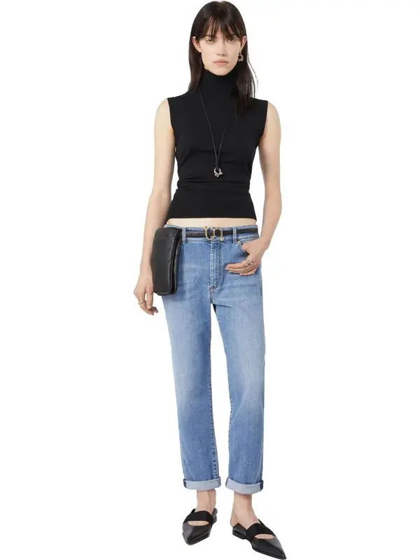 Max Mara Perfect Fit Boyfriend Jeans - Midnightblue