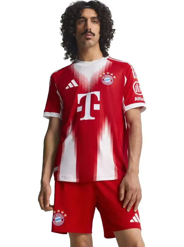 Adidas Fc Bayern 25/26 Home Authentic Jersey - Red