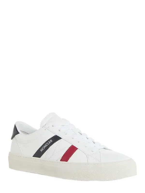 Moncler Monaco 2 Low Top Sneakers - White