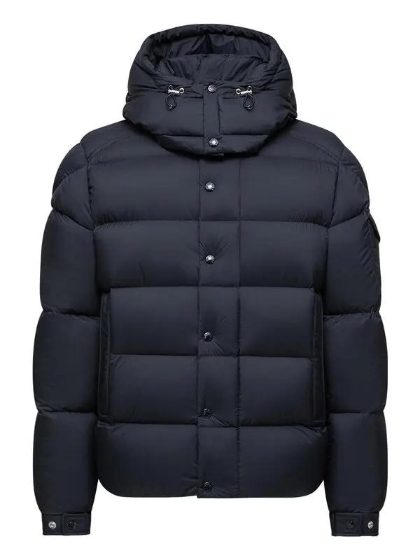 Moncler Maya 70 Hooded Down Jacket - Blue