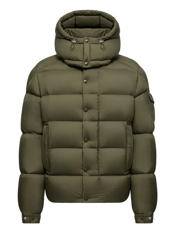Moncler Maya 70 Hooded Down Jacket - Green