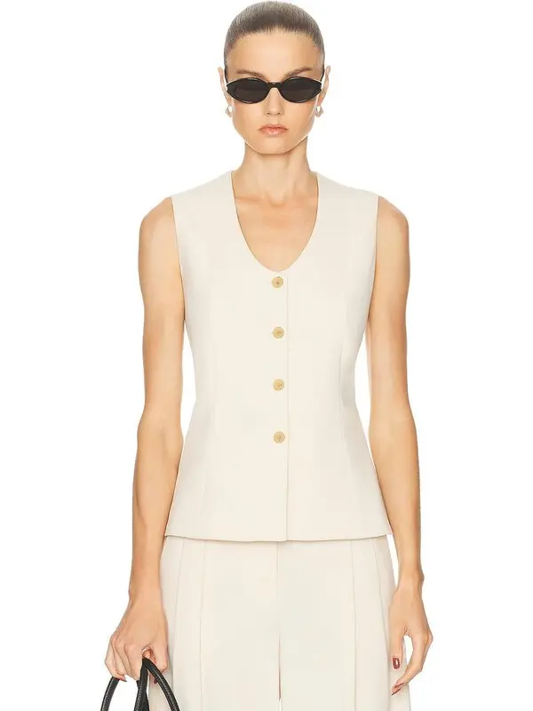 BY MALENE BIRGER Merlin Vest - Pearl
