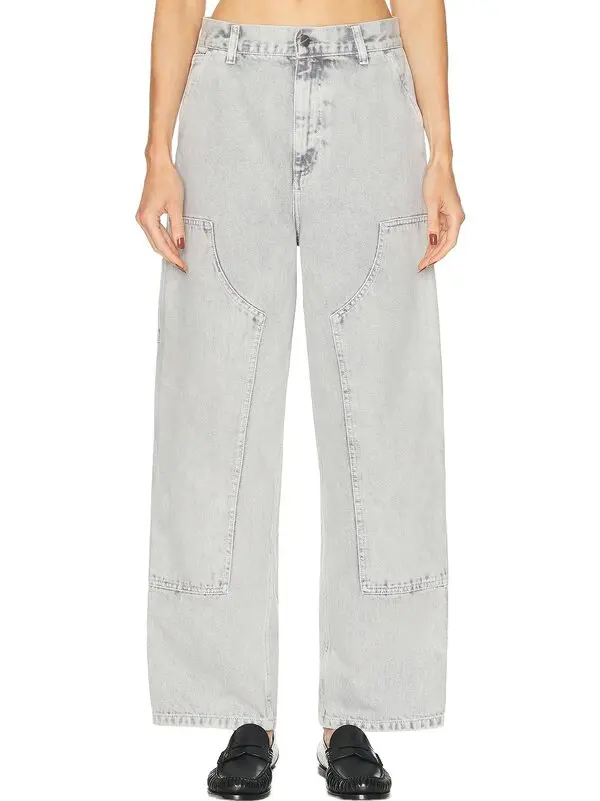 Carhartt Work In Progress Brandon Double Knee Pant - Black Chalk Wash