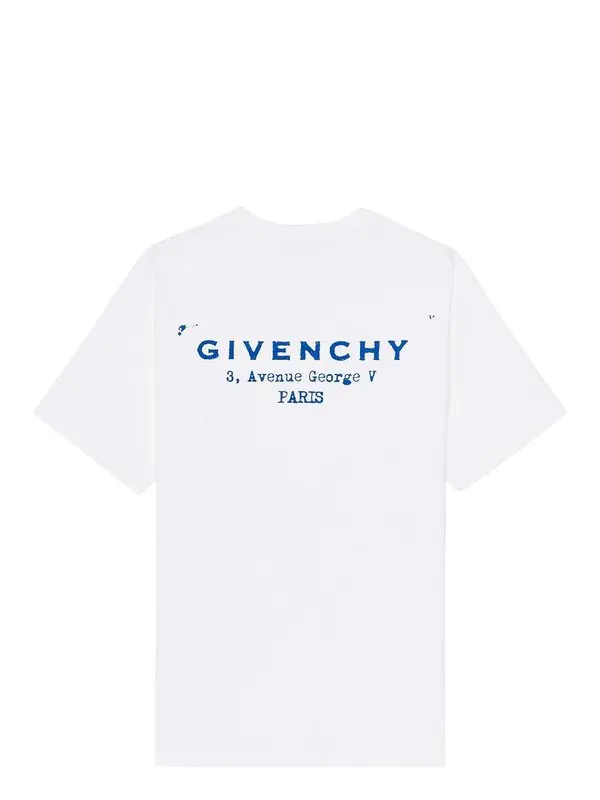 Givenchy Regular Fit Tee - White