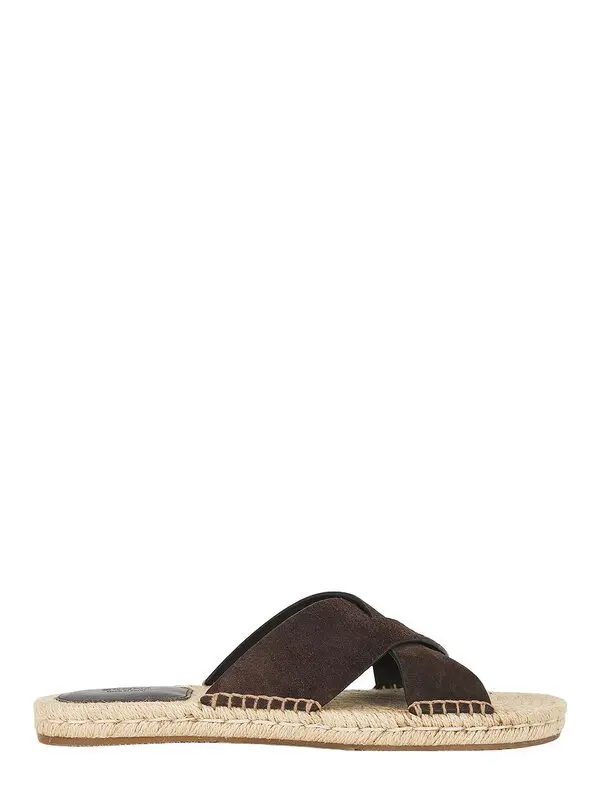 Zegna Espadrilles Sandals - Dark Brown
