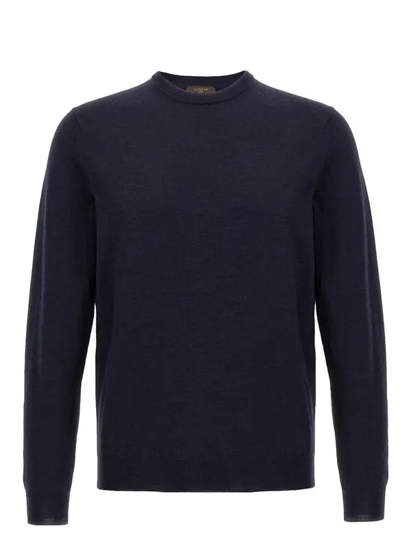 ZANONE Flexwool Wool Crew Neck Sweater - Blue