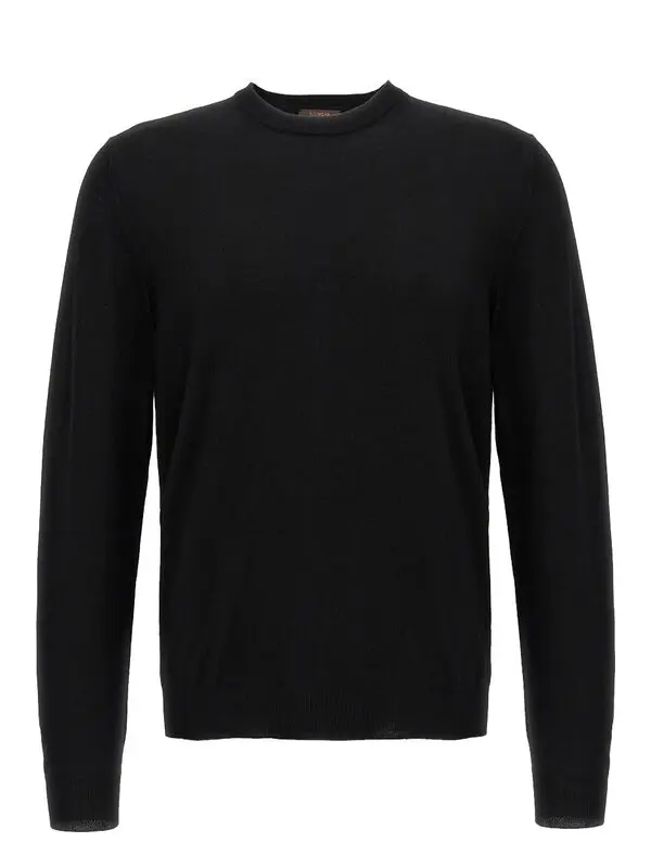 ZANONE Flexwool Wool Sweater - Black