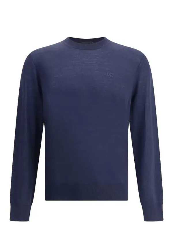 Dsquared2 Virgin Wool Sweater - Blue