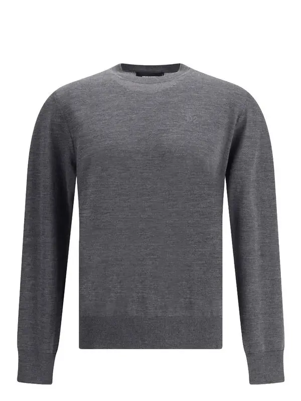 Dsquared2 Virgin Wool Sweater - Grey