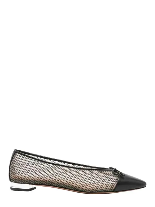 AQUAZZURA Gioia Ballerina Flats - Black