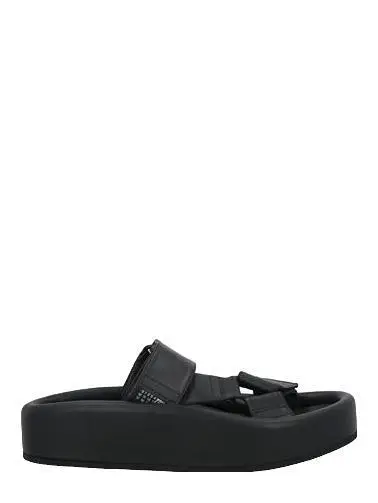 MAISON MARGIELA Leather Sandals - Black