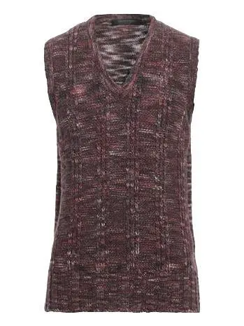 MESSAGERIE Patrizio Piscaglia Sleeveless Wool Sweater - Purple