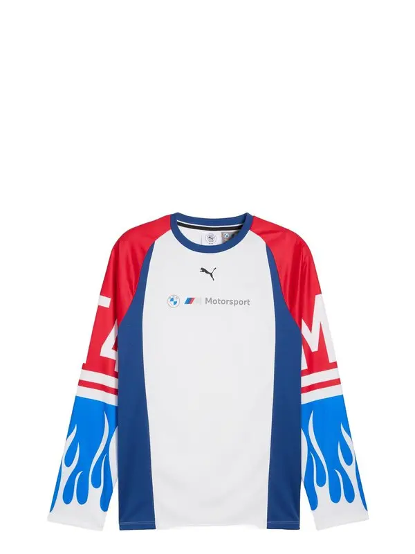 PUMA X Bmw M Motorsport Lifestyle Racing Jersey - Pro Blue-m Color