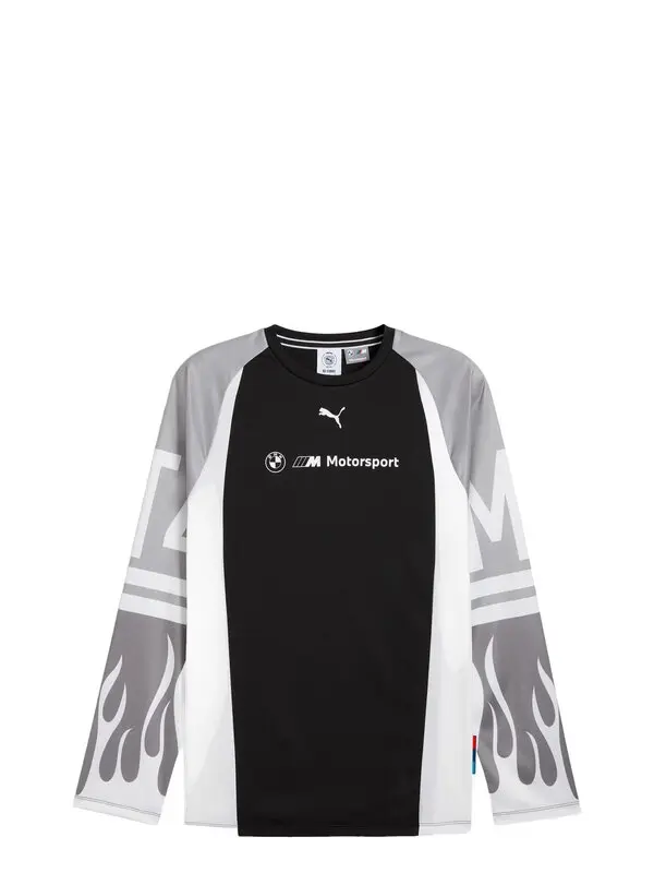 PUMA X Bmw M Motorsport Lifestyle Racing Jersey - Puma Black