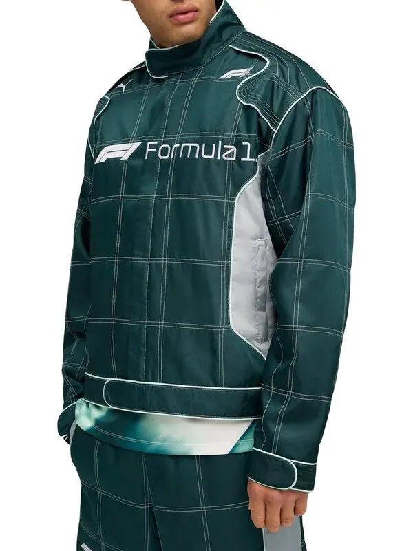 PUMA F1 Lifestyle Racing Jacket - Green Terrain