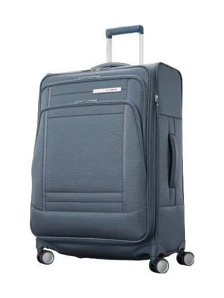 SAMSONITE Uplift Checked-medium 25-inch Expandable Spinner - Elemental Blue