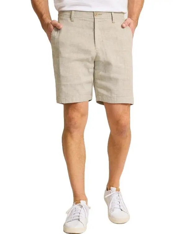 Tommy Bahama Linen-cotton Herringbone Shorts - Beach