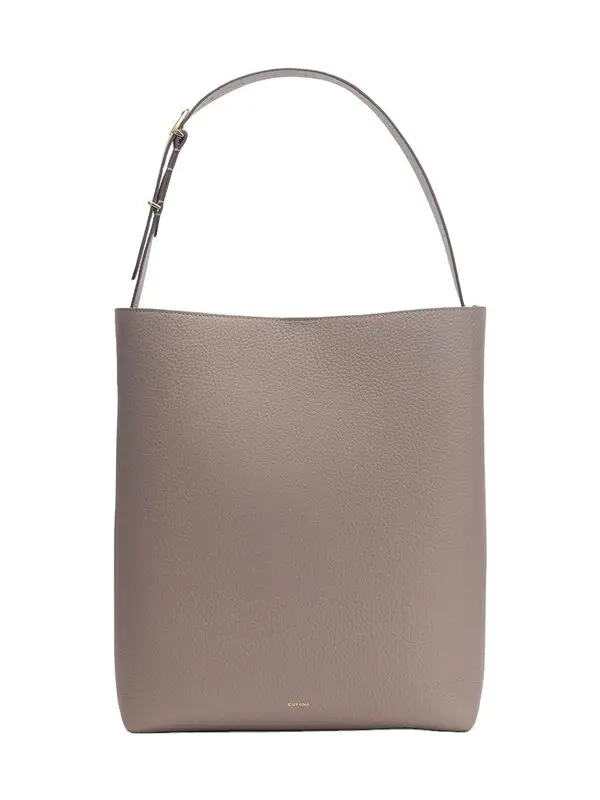 Cuyana Linea Leather Tote - Clay