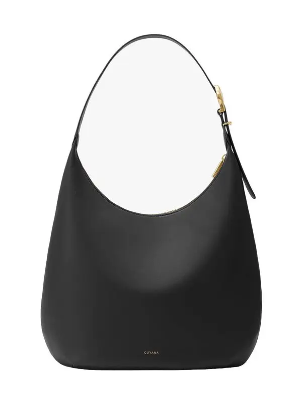 Cuyana Oversized Celestia Shoulder Bag - Black