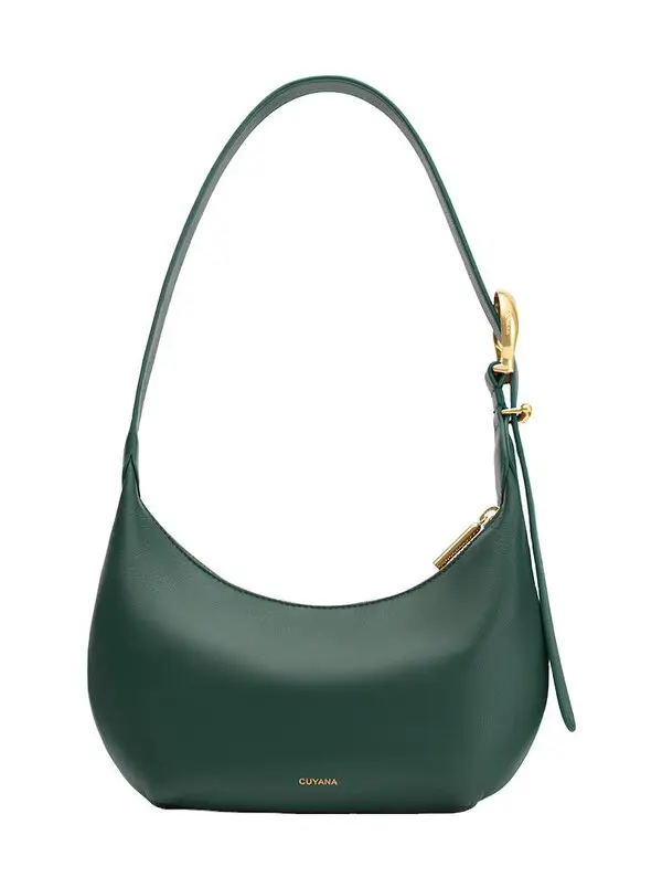 Cuyana Mini Celestia Bag - Bottle Green