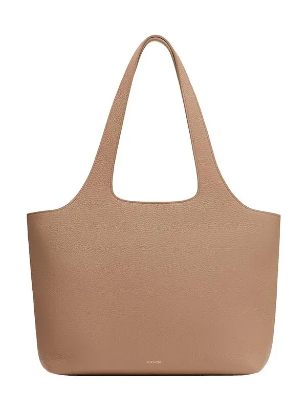 Cuyana System Zipper 13-inch Tote - Cappuccino