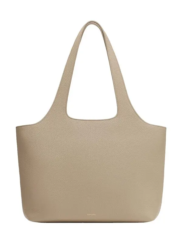 Cuyana System Zipper 13-inch Tote - Stone