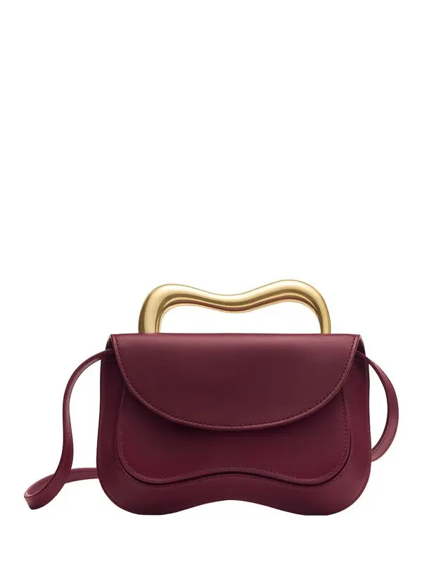 Cuyana Ola Top Handle Bag - Cherry
