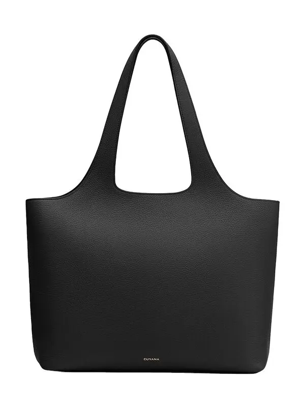 Cuyana Zipper Tote 16-inch Bag - Black