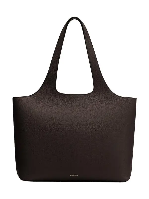 Cuyana Zipper Tote 16-inch Bag - Mocha