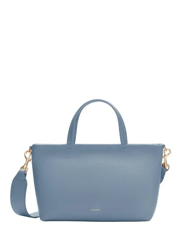 Cuyana Mini Easy Zipper Tote Bag - Azure