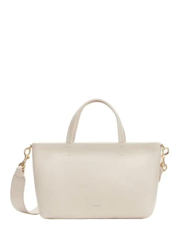 Cuyana Mini Easy Zipper Tote Bag - Ecru
