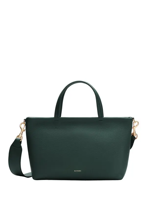 Cuyana Mini Easy Zipper Tote Bag - Forest