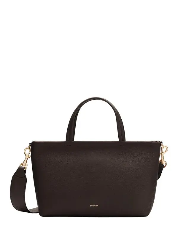 Cuyana Mini Easy Zipper Tote Bag - Mocha